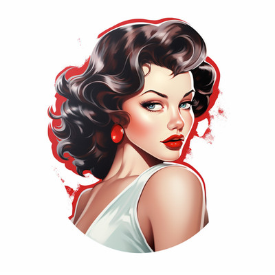 6x Car Stickers Pin Up Girl Tuning Car Rear Window 9x9 cm | eBay UK