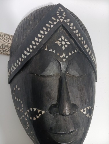 Lombok Sasak female mask Made In Indonesia 12in | eBay