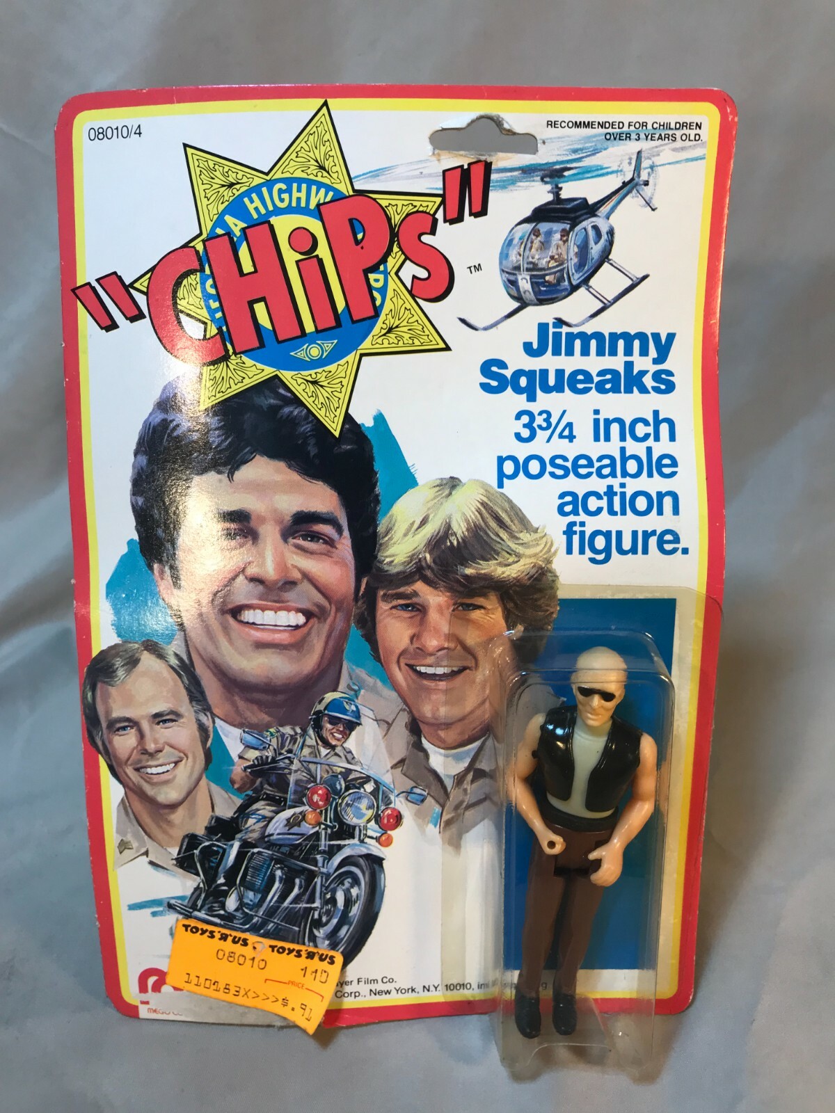 1977 Mego Chips "jimmy Squeaks" Action Figure-moc for sale online | eBay