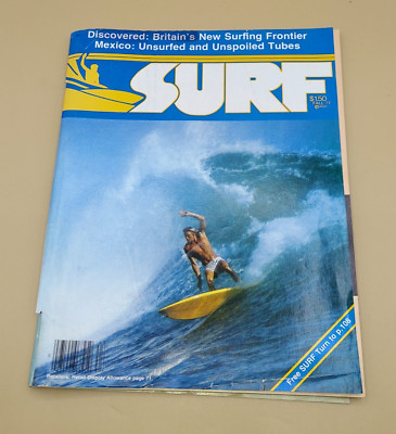 SURF MAGAZINE Vintage FALL 1977 Mexico NJ pull out Pat Mulhern surfing ...
