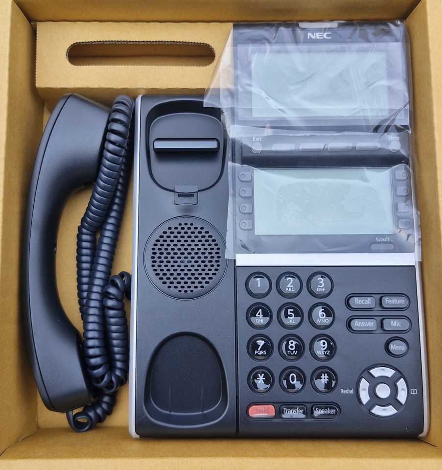 NEC DT800 Series ITZ-8LD-3 (BK) TEL Model: IZV(8LD)B-3(BK) TEL ...