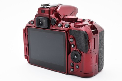 Nikon D D5500 24.2MP Digital SLR Camera - Red (Body Only) for sale ...