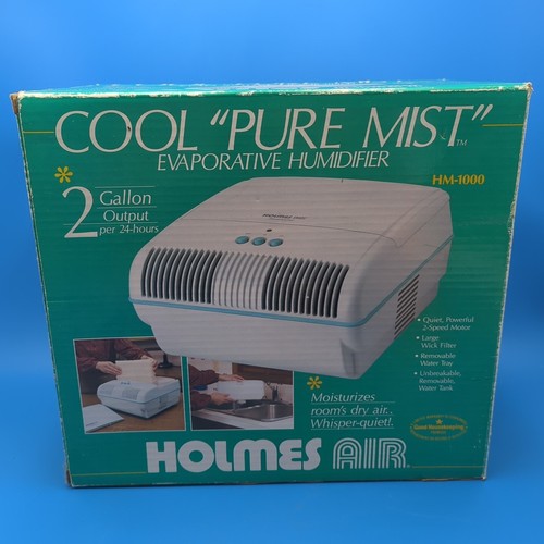Holmes model HM-1000 Humidifier, Clean, Works, TESTED VTG 2 Gallon ...