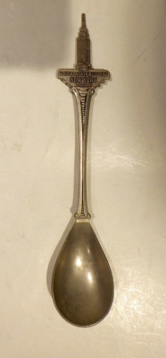 Souvenir Spoons - Building Souvenir Spoon