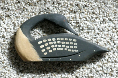 Boyds Collection J. Dudley Hand Carved Signed Wood Duck/Goose Decoy ...