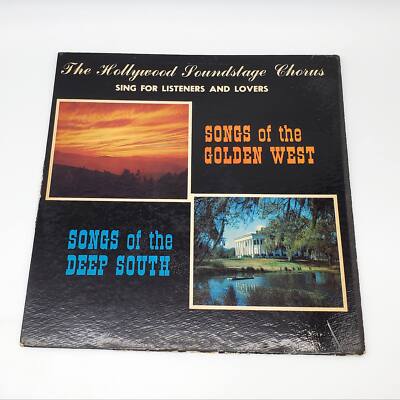 Hollywood Soundstage Chorus Golden West & Deep South LP Record Trans ...
