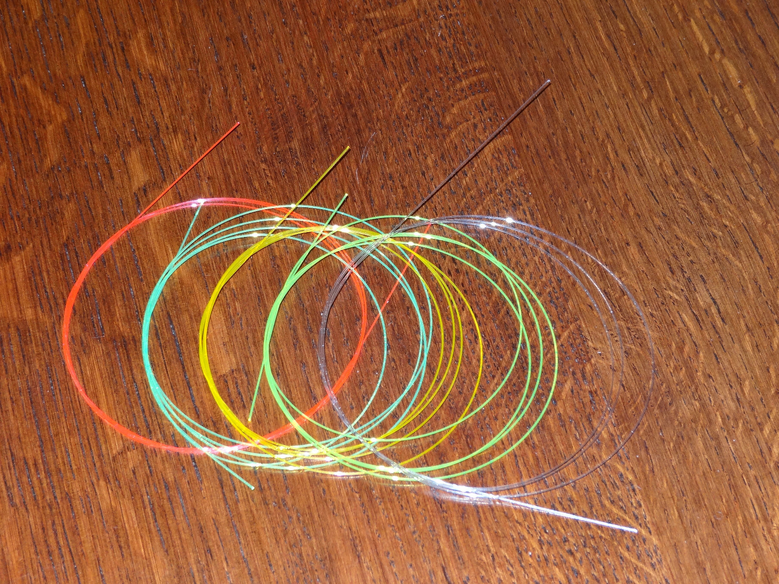 FIBER OPTIC OPTICS 1-12" Piece .019" Dia. for Archery Bow Gun Sights ...