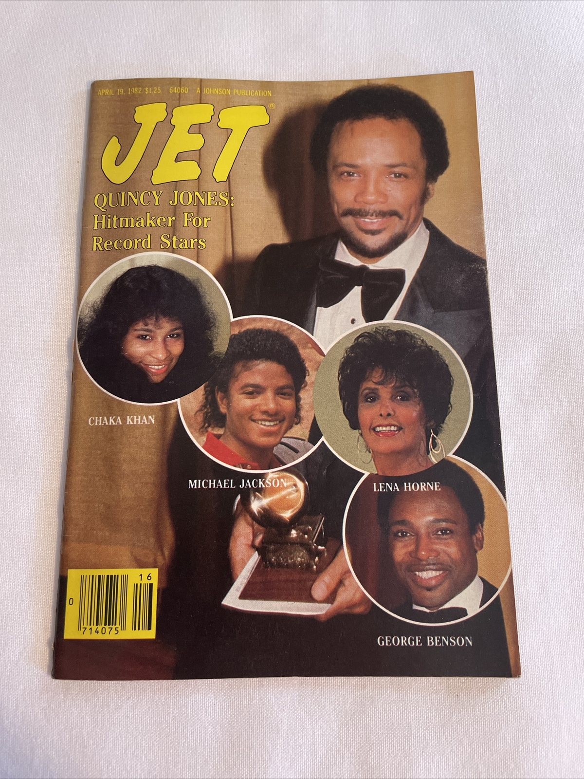 1982 April 19 JET Magazine, Quincy Jones, Chaka Khan, Michael Jackson (MH32) | eBay