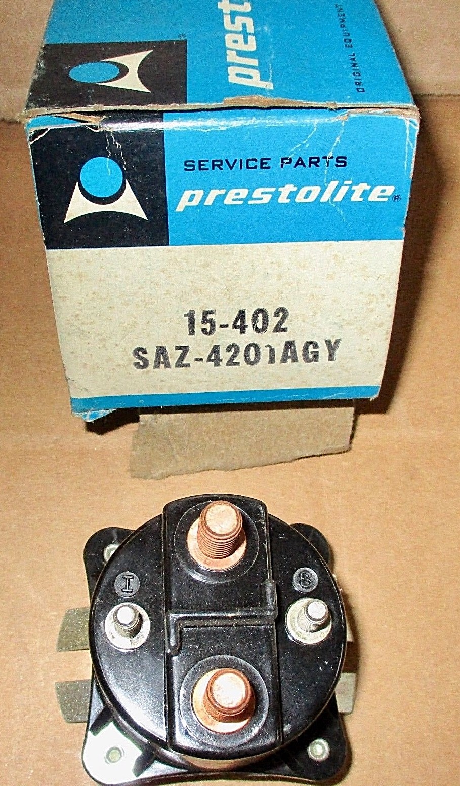 New Vintage solenoid 15-402 Prestolite SAZ-4201AGY 12 volt relay | eBay