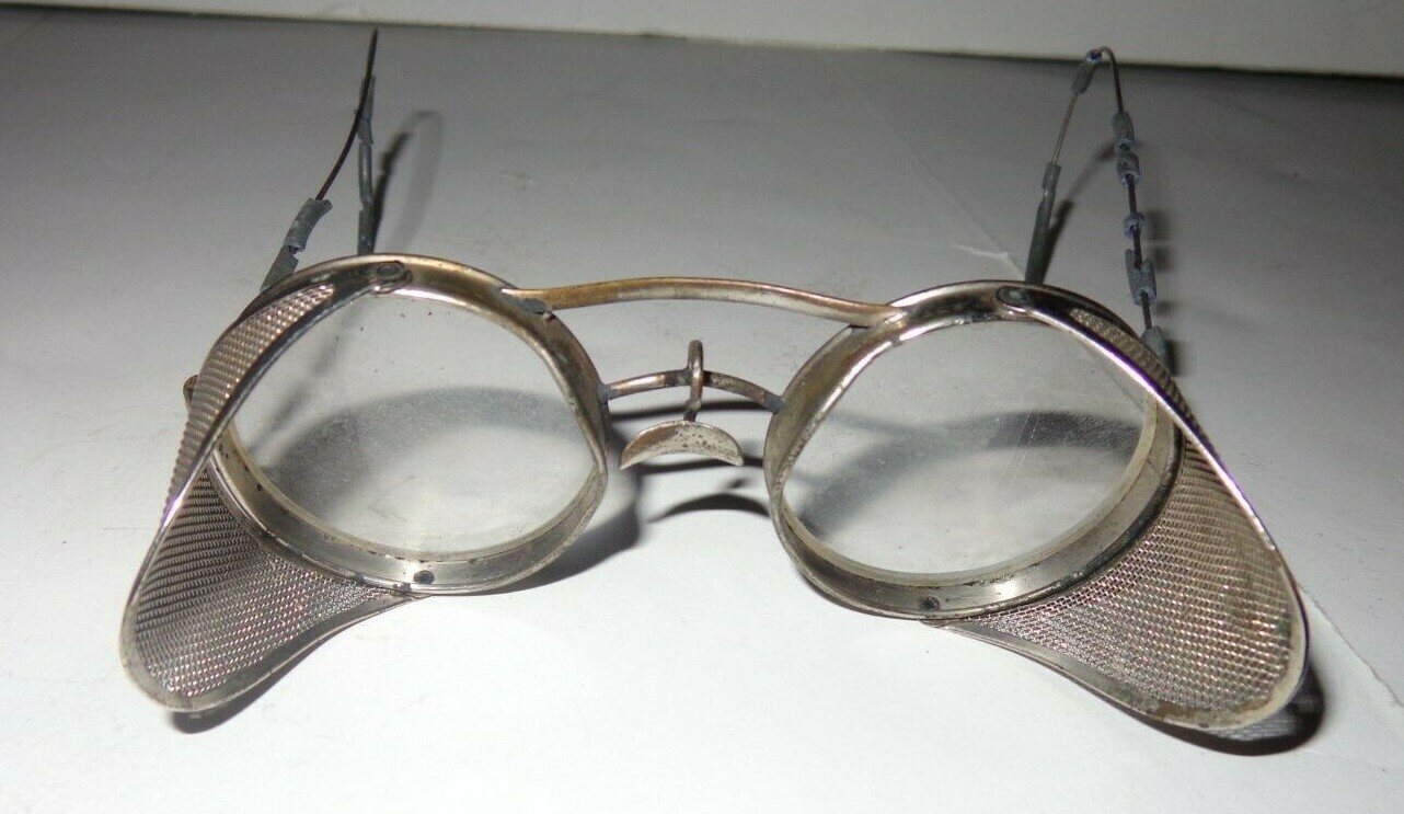 Vintage Kings Safety Patent Steampunk Goggles with Me… - Gem