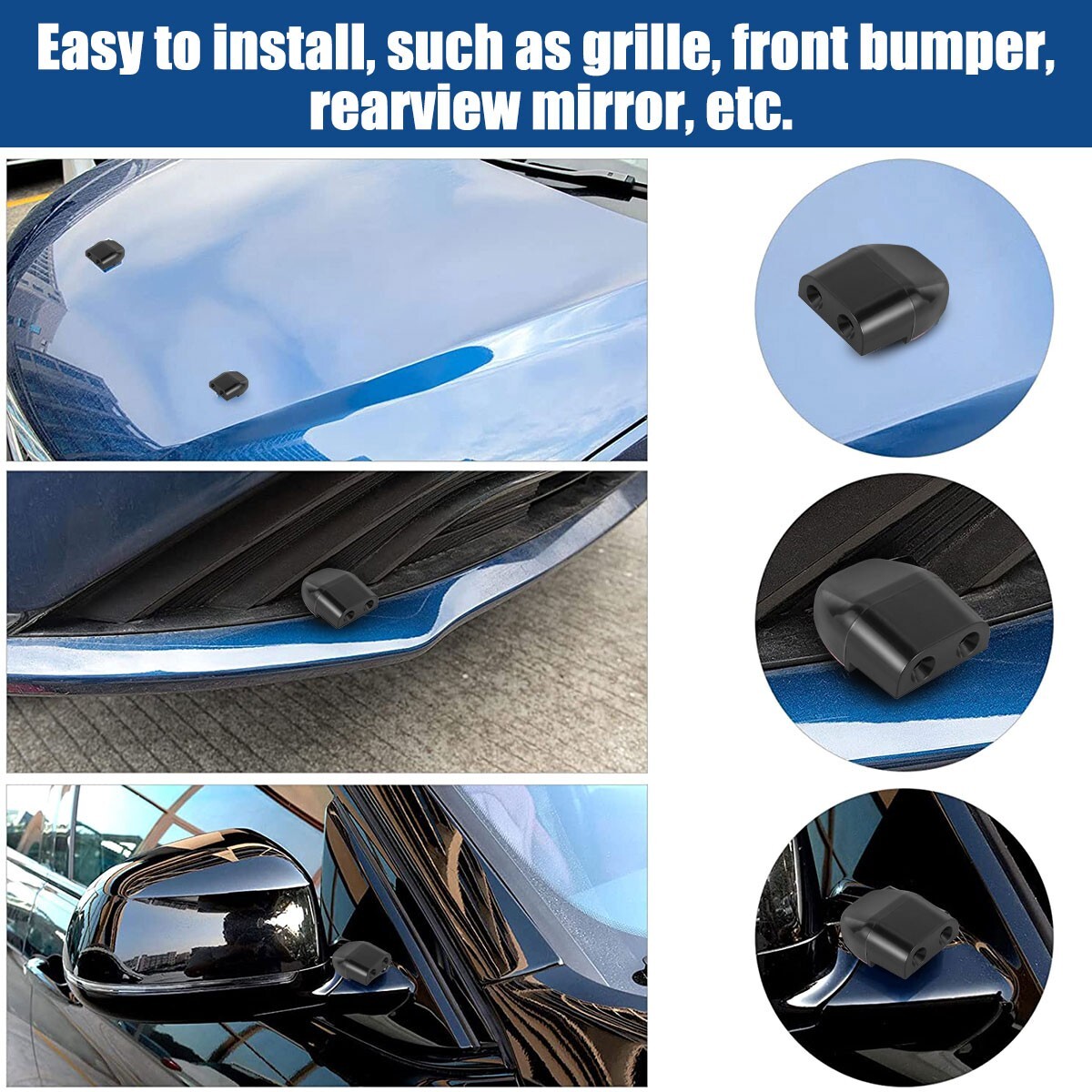 NEW 2 PAIR Hidden SONIC ANIMAL REPELLER SHOO WHISTLE ROO KANGAROO 4WD ...