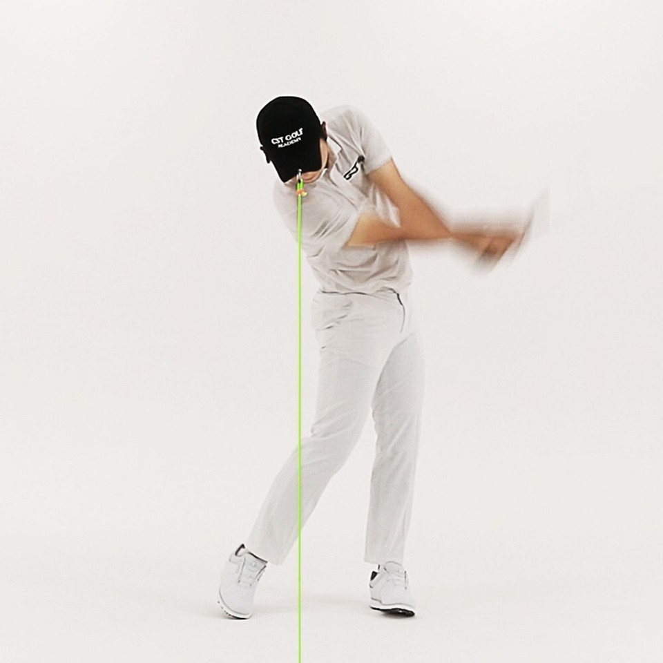 Golf Training Aid Early Extension Spine Angle Keep head still steady ...
