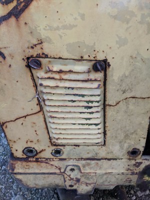 FRONT COVER / GUARD REMOVED FROM FORD 4550 DIGGER IDEAL TRACTOR PULLER ...