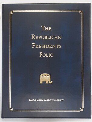 Republican Presidents Folio With Stamps and Coins by PCS | eBay