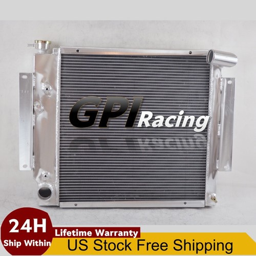 3Row ALUMINUM RADIATOR FOR 1970-1981 International Harvester Scout II ...