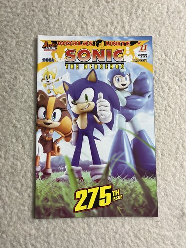 Sonic the Hedgehog #11 Mega Man Variant #4 Archie Comics 2015 275th | eBay