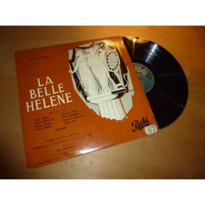 AIME DONIAT / CLAUDE DEVOS la belle helene LA BELLE HELENE PATHE Lp 33 ...