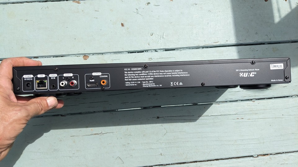 Universal Remote Streaming Network Player Total Control SNP-2 Home ...