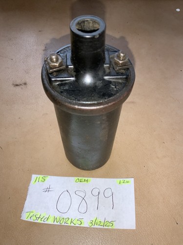 Original Delco-Remy Ignition Coil 115 12V Tested Works, 1964 - 1967 ...