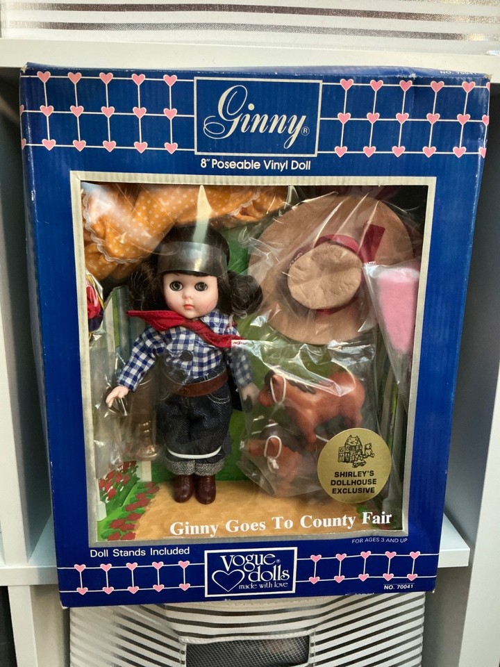 1985 Shirley's Dollhouse Exclusive Vogue Ginny Doll Goes to County Fair ...