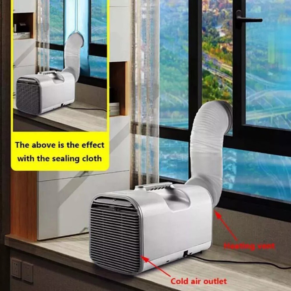 Portable Travel Air Conditioner 4800 BTU 4 in Cooler 12V/24V/240V ...