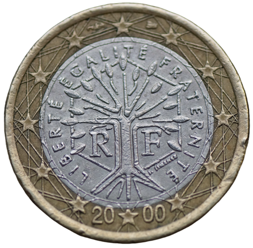 Euro coin FRANCE. 1 euro 2000. /Circulated/ #246 | eBay