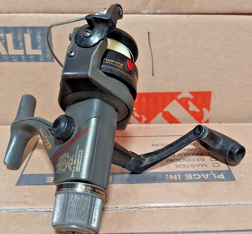 RARE, Vintage Shimano AX 300Q Graphite R3 Spool Fishing Reel * | eBay