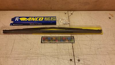 NOS Anco 20" Windshield Wiper Blade Clear Flex Front Heavy Duty 57-10 ...