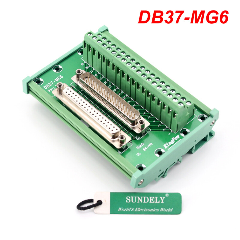 Brand new D-SUB Header Connector Breakout Board, Terminal Block, DSUB ...