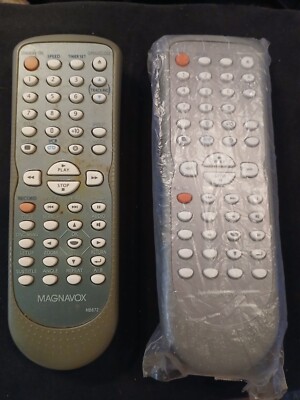 2 X Genuine Magnavox NB672 DVD/VCR Combo Remote Control for DV225MG9 ...