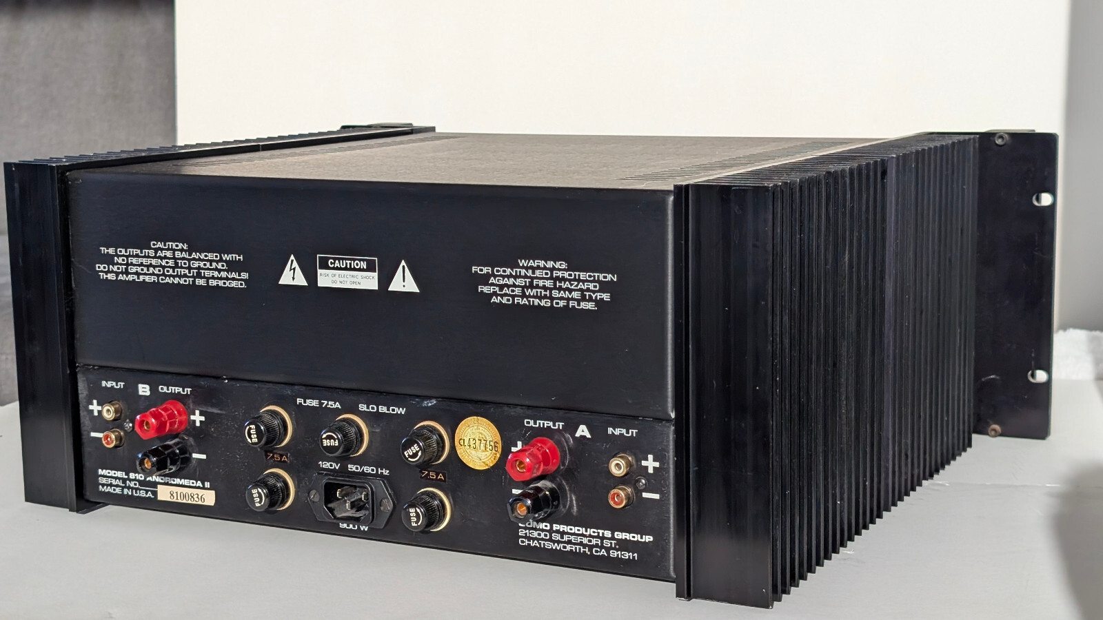 Sumo Andromeda II full wave balanced differntial stereo amplifier | eBay