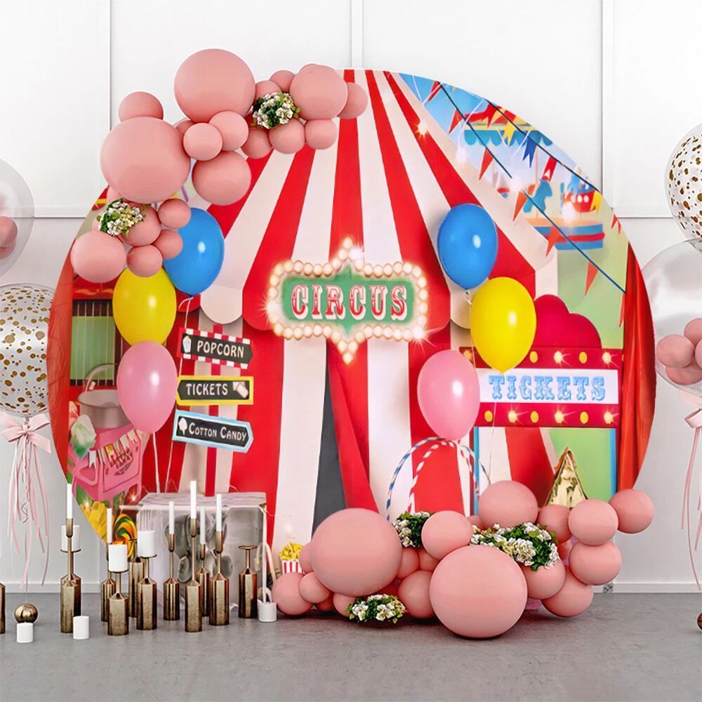 Circus Party Backdrop