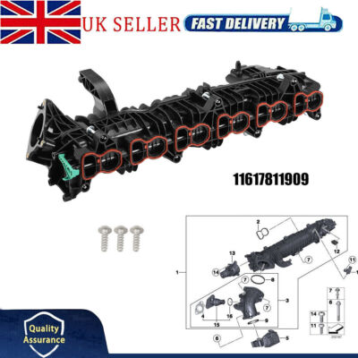 INLET INTAKE MANIFOLD FITS BMW 3.0d M57 N57 330d 530d 535d 640d 740d ...