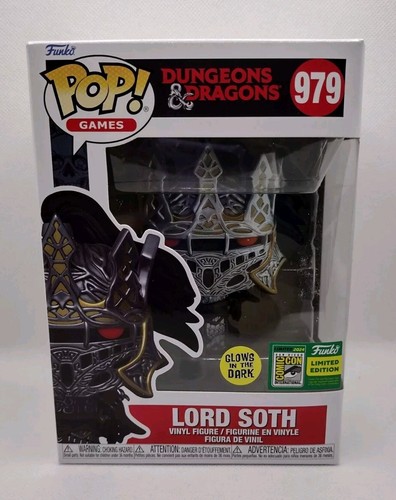 Funko POP Glow Lord Soth SDCC Comic-Con 2024 exclusive Official Sticker ...