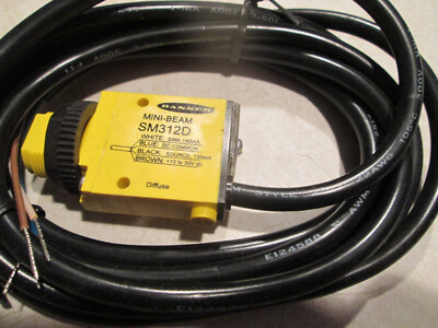 BANNER SM312D Photoelectric Sensor 25619 **NEW** | eBay