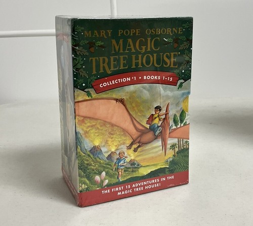 THE MAGIC TREE HOUSE Collection 1-15 Book Box Set By Mary Pop Osborne ...