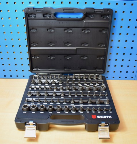 Würth Nusssatz Nüsse Steckschlüssel Steckschlüssel Satz Torx TX IP IPR ...