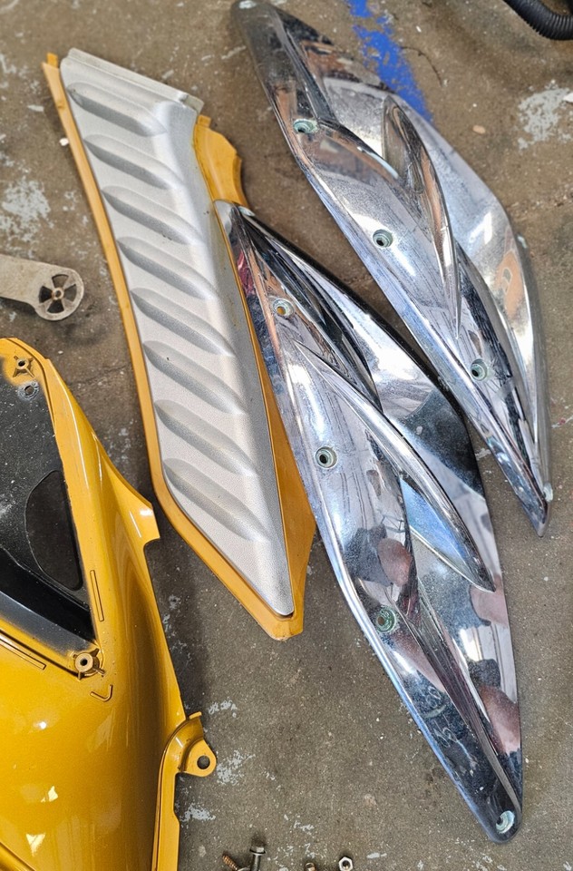 Sea Doo RXP front LH RH side cover panel grille upper moulding fairing ...