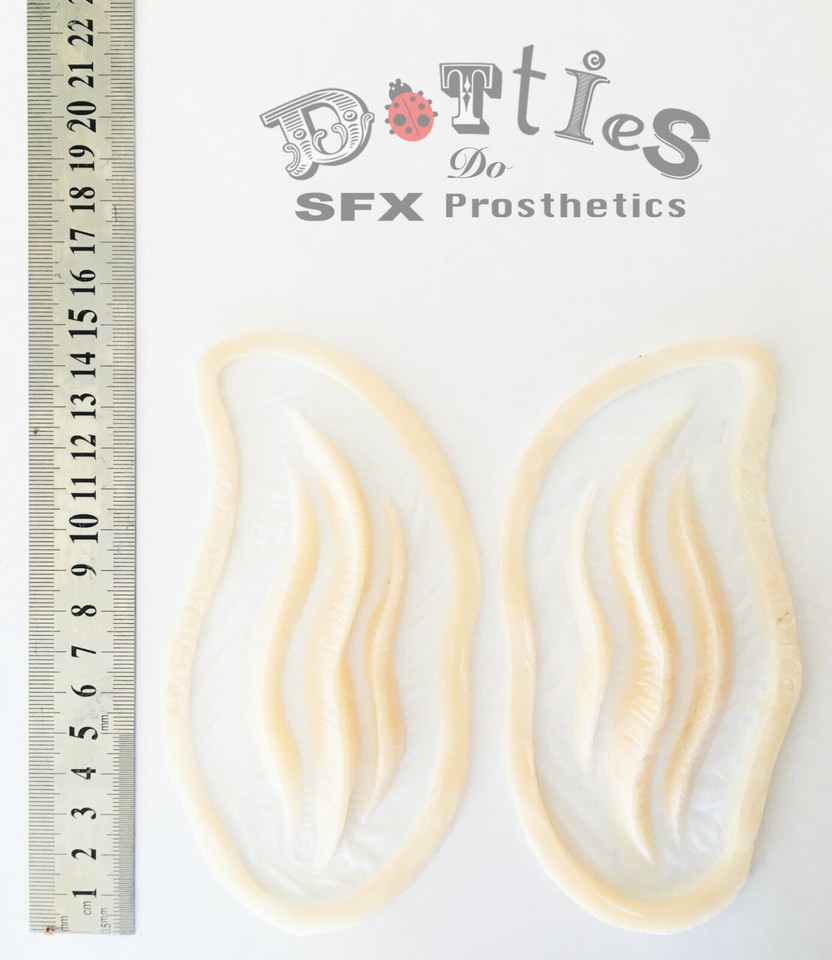 Pack of 2 Unpainted Silicone Prosthetic Gills / mermaid / fish | eBay