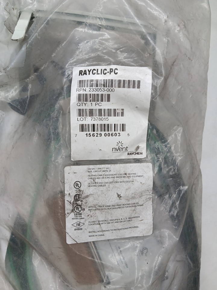 Raychem RAYCLIC-PC heating cable connection kit 233053 | eBay