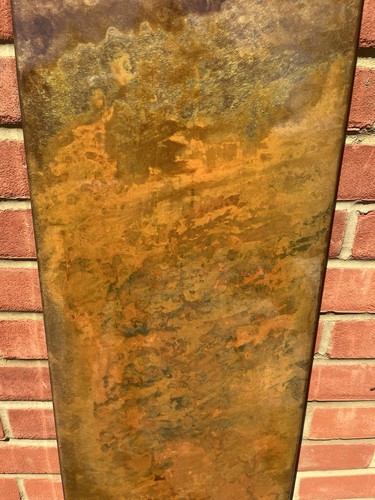 Distressed Etched Solid Copper Designer Radiator Vertical 305/1605mm ...