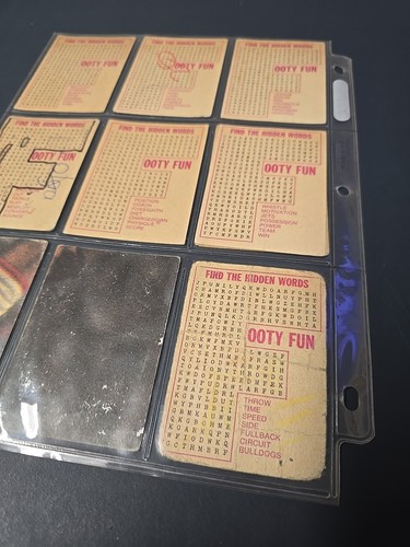 Scanlens Football Cards Lot Nrl Footy 70s 80s Arl Nswrl | eBay