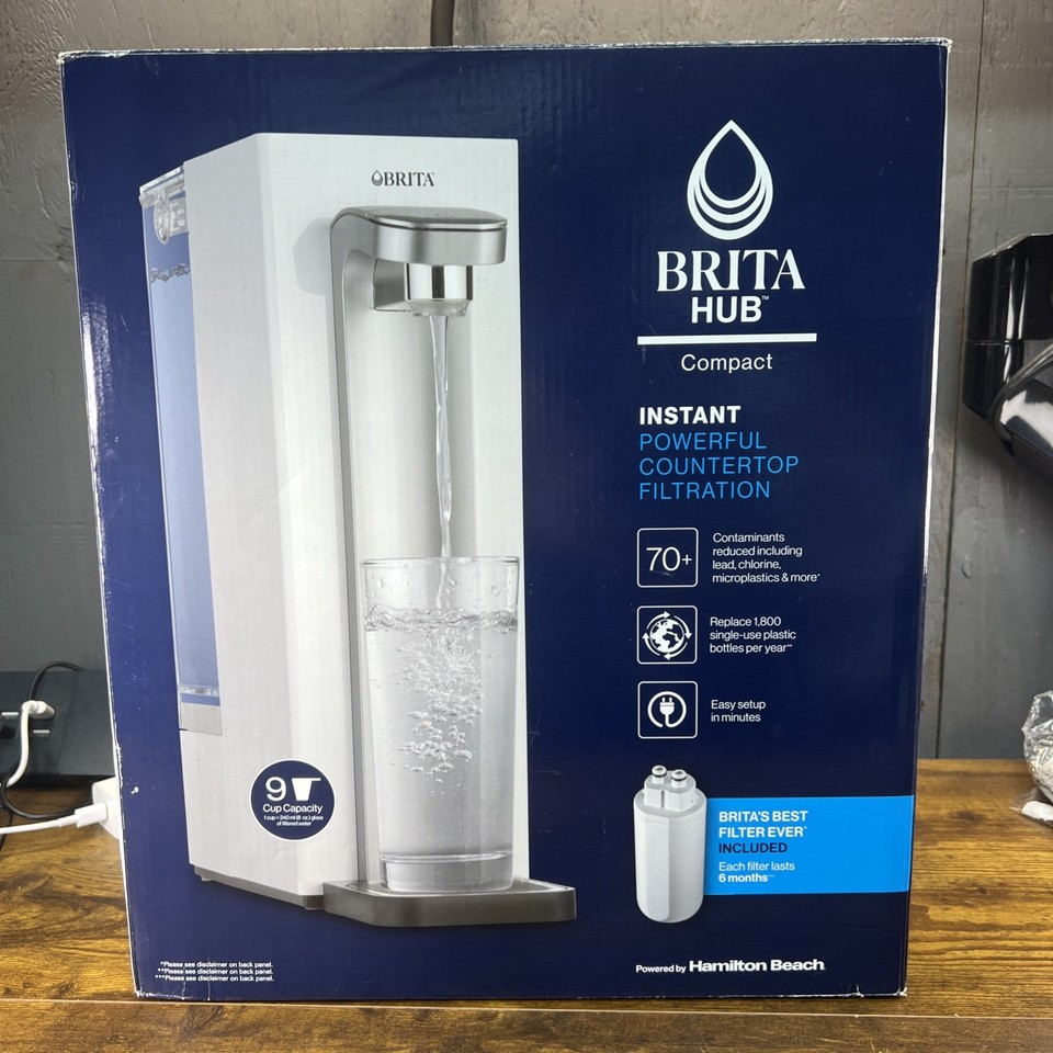 Brita Hub Compact Instant Powerful Countertop Water Filter System ...