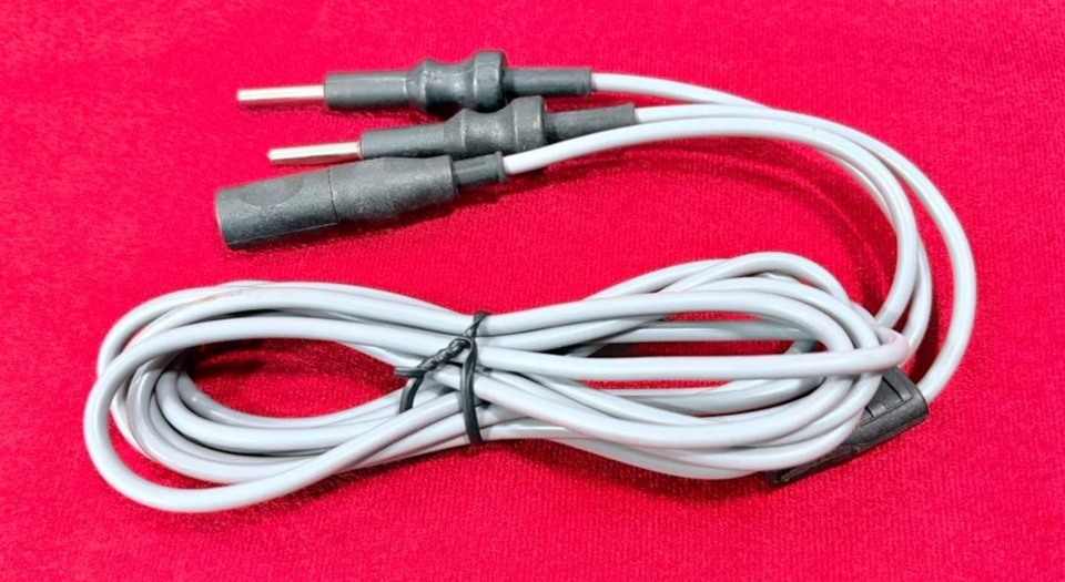 3pcs Laparoscopic Reusable Bipolar Ruby Forceps 5mmx330mm with Bipolar ...
