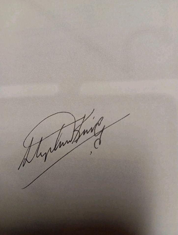 Signed, Stephen King DESPERATION, First Edition, First Printing 1996 | eBay