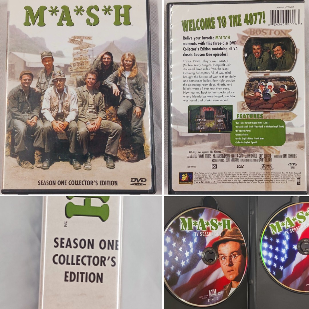 MASH SEASON 1 COLLECTOR'S EDITION DVD 2001 24543006183| eBay