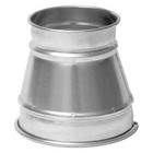 Nordfab 8040025870 Round Reducer, 6 In X 5 In Duct Dia, Galvanized ...