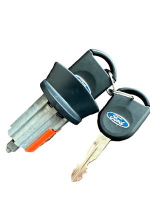 Ford Ignition Key Switch Lock Cylinder Tumbler With 2 PATS RFID Chip ...