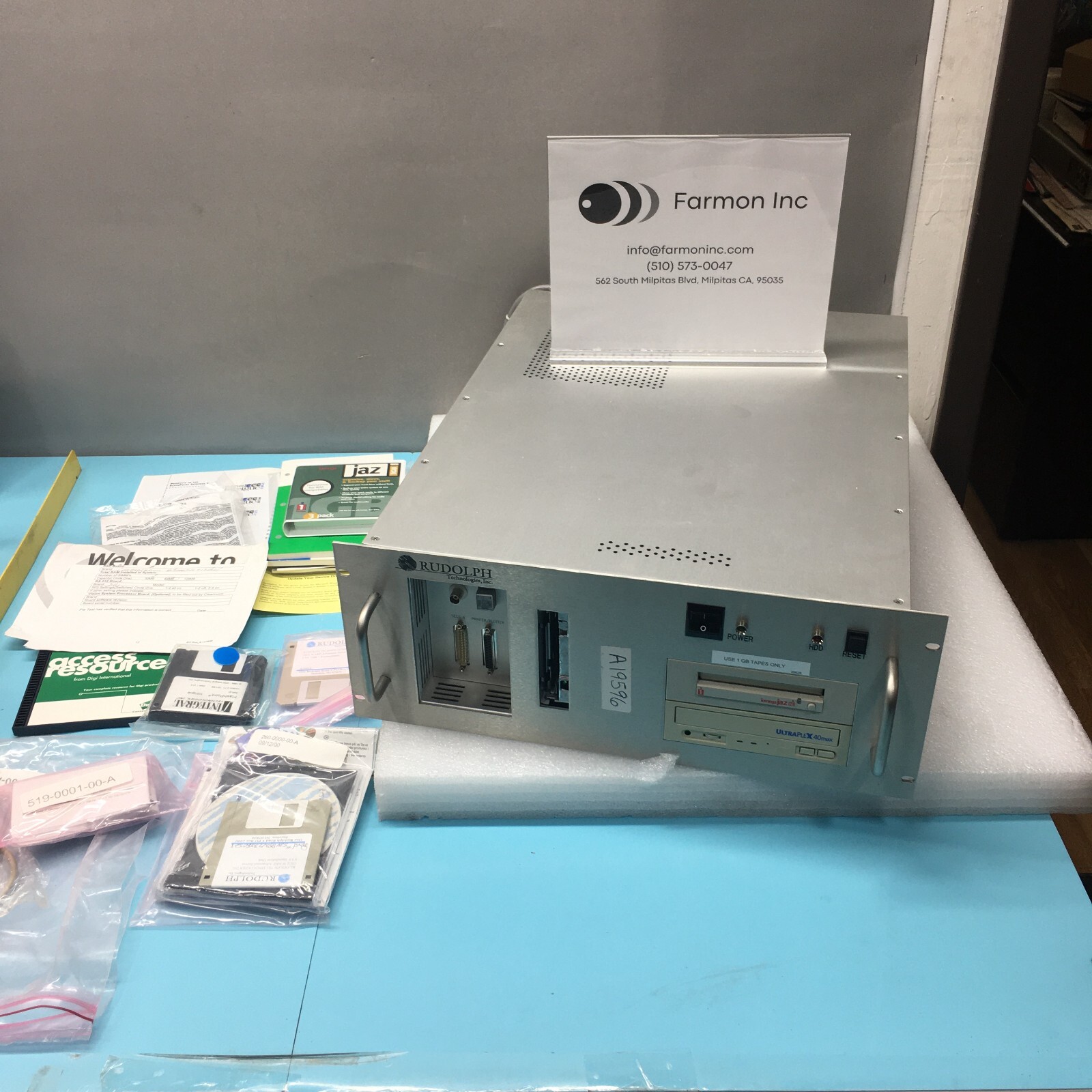 RUDOLPH TECHNOLOGIES A-19596 MEGAPULSE MAIN CONTROLLER ASSY, 120795 | eBay