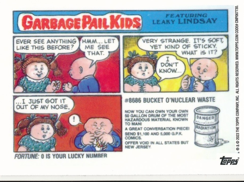 239A JERRY ATRIC 2023 GPK Garbage Pail Kids Chrome Series 6 | eBay